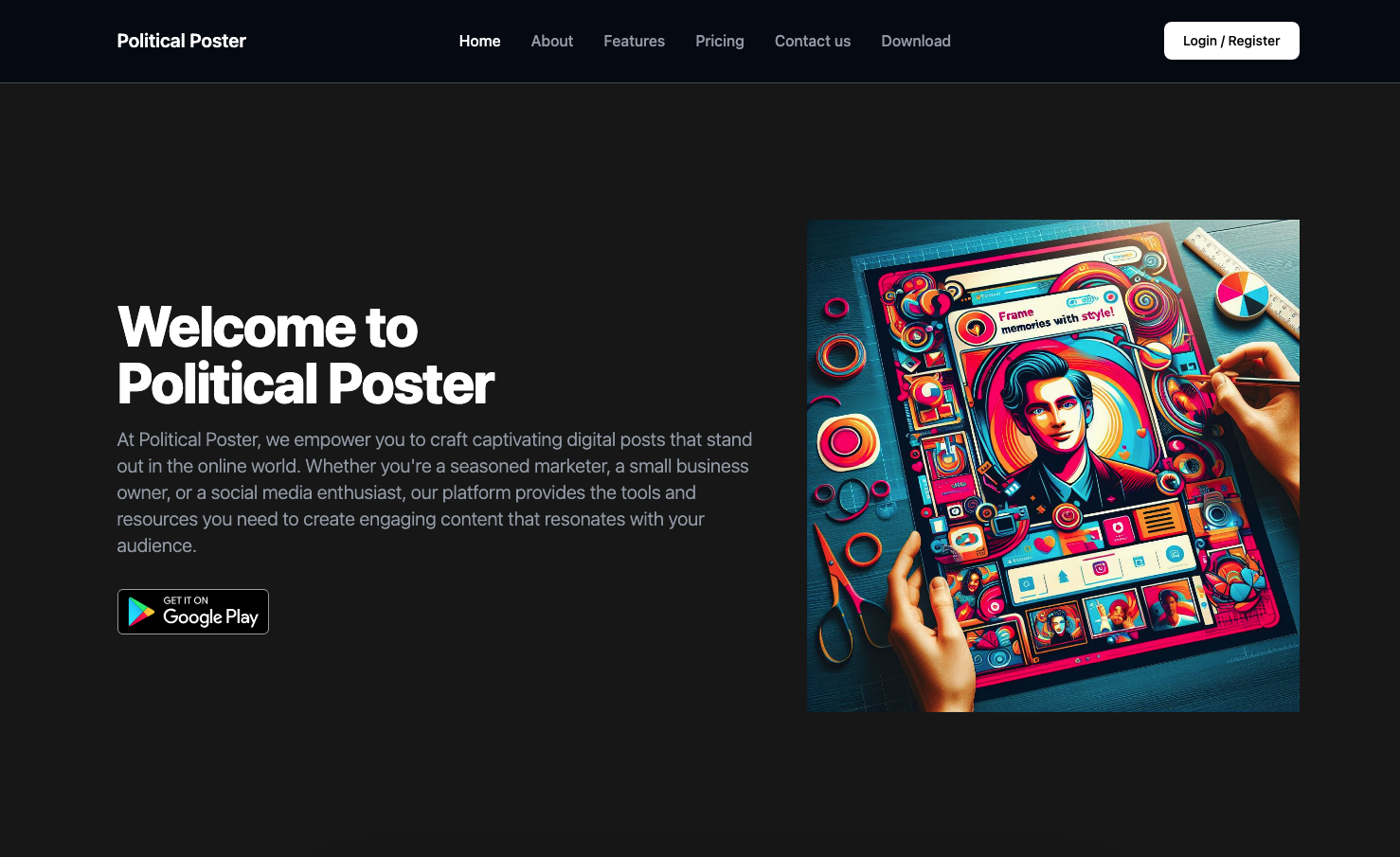 Political Poster || By Appinlay